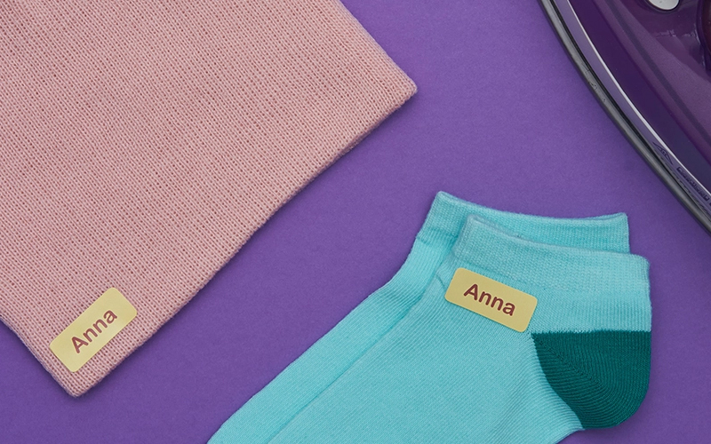 Strijklabels kleding volwassenen - Maak kennis met instrijk naamlabels ...